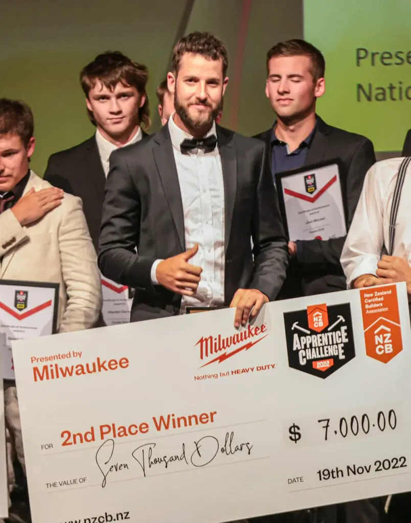 Joshua Welsh has been named as New Zealand’s top carpentry apprentice | New Zealand Certified ...